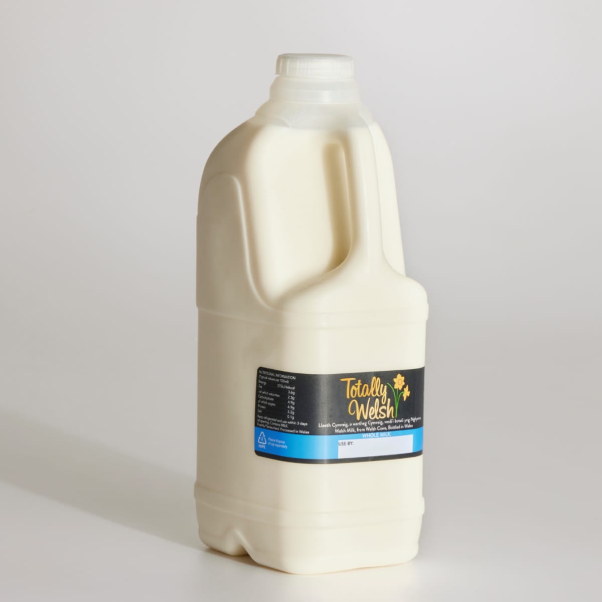 Totally Welsh Full Cream Milk, 2L | Milk & More Wales